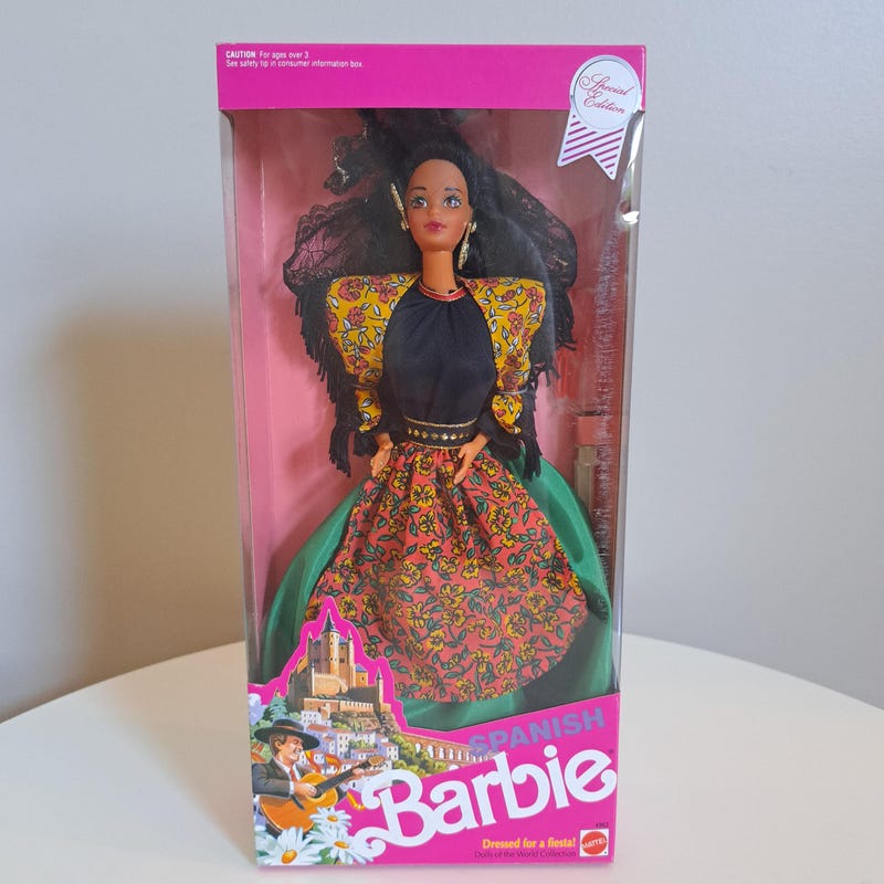 Spanish Barbie Doll - Etsy