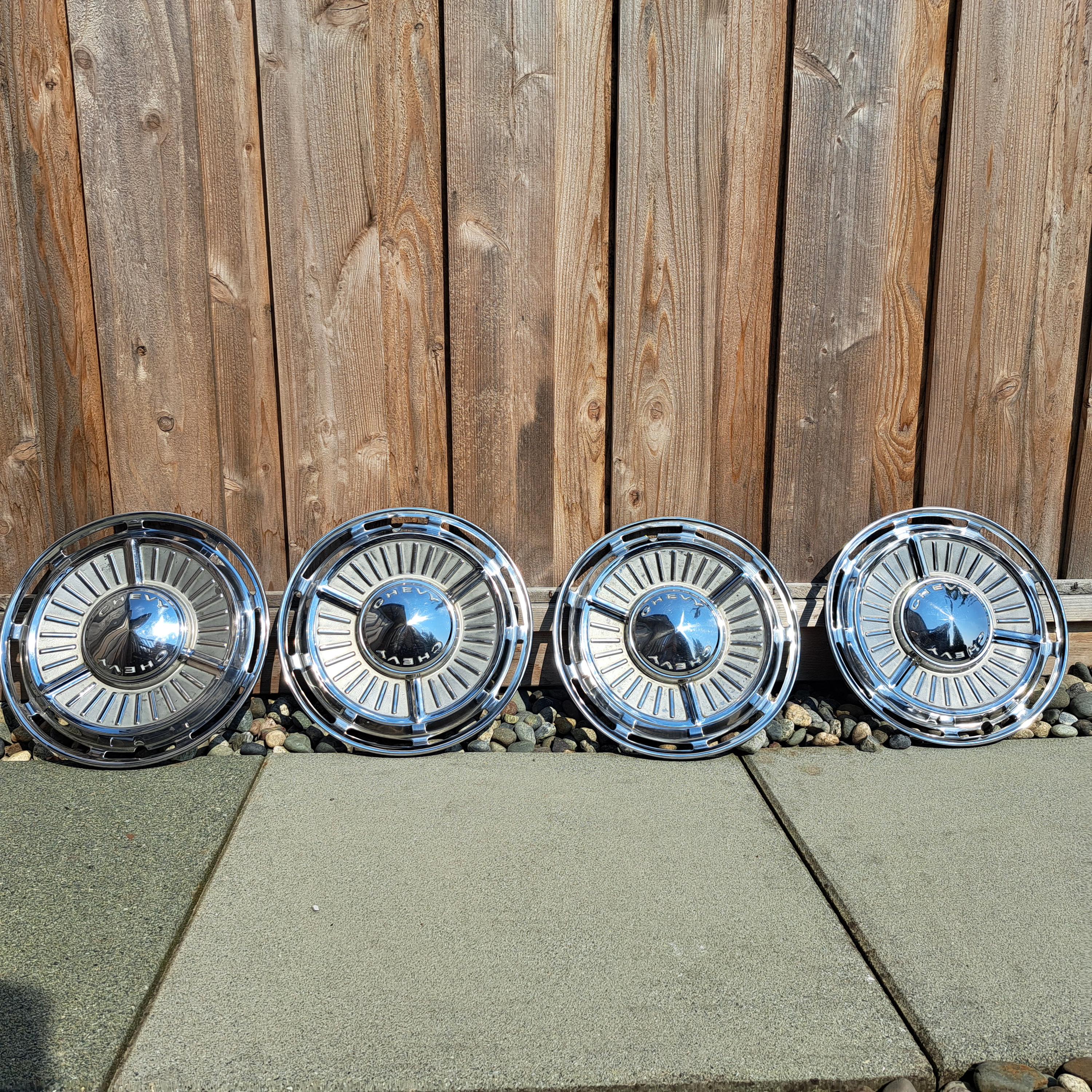 1964 Chevy Hubcaps 1962 1963 1964 Chevy Monza 900 Hubcaps 13 Corvair