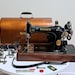 Vintage 1891 Singer Model 28 Hand Crank Sewing Machine With Scrolls and ...