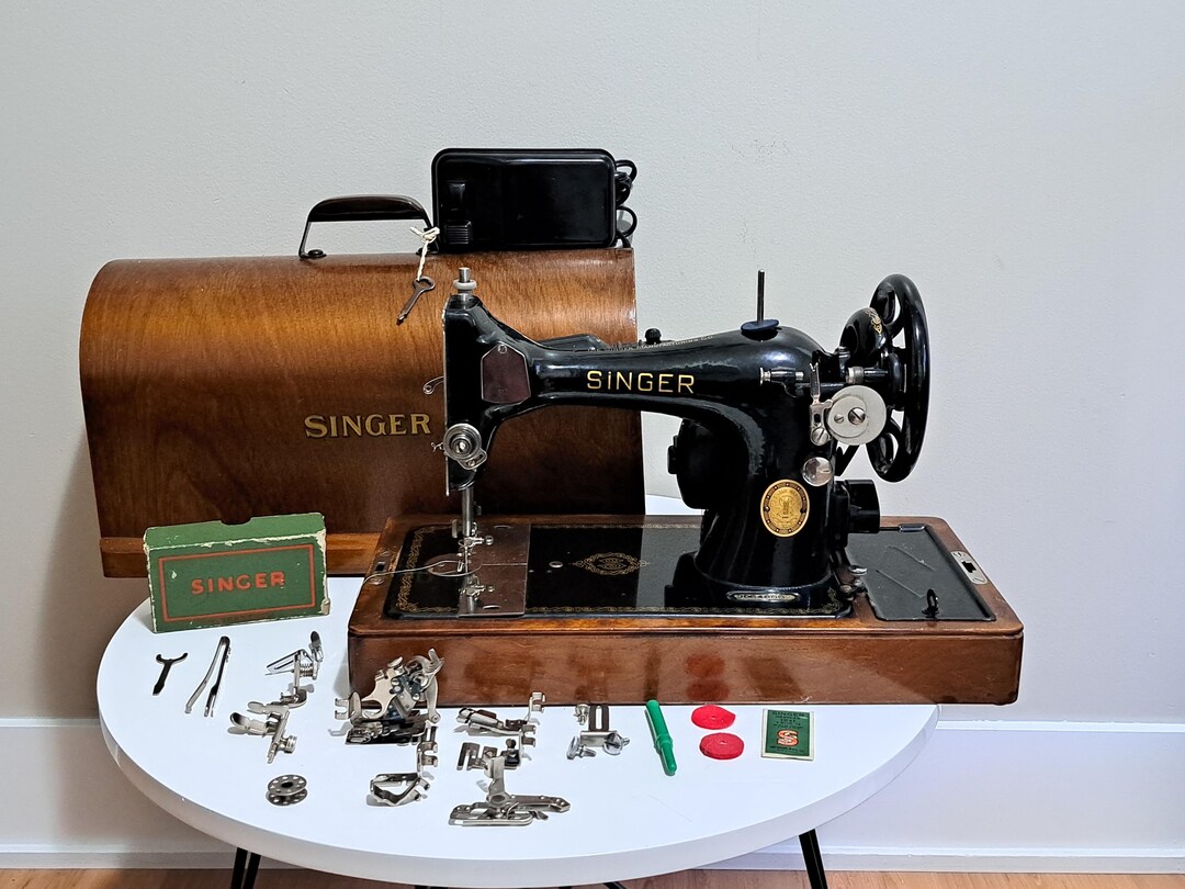 Vintage 1904 Singer 128 Sewing Machine - Etsy