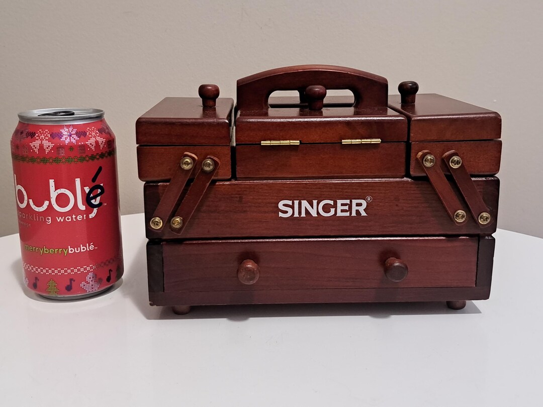 Vintage Singer Accordion Box Singer Sewing Box Singer Fold Out Box - Etsy