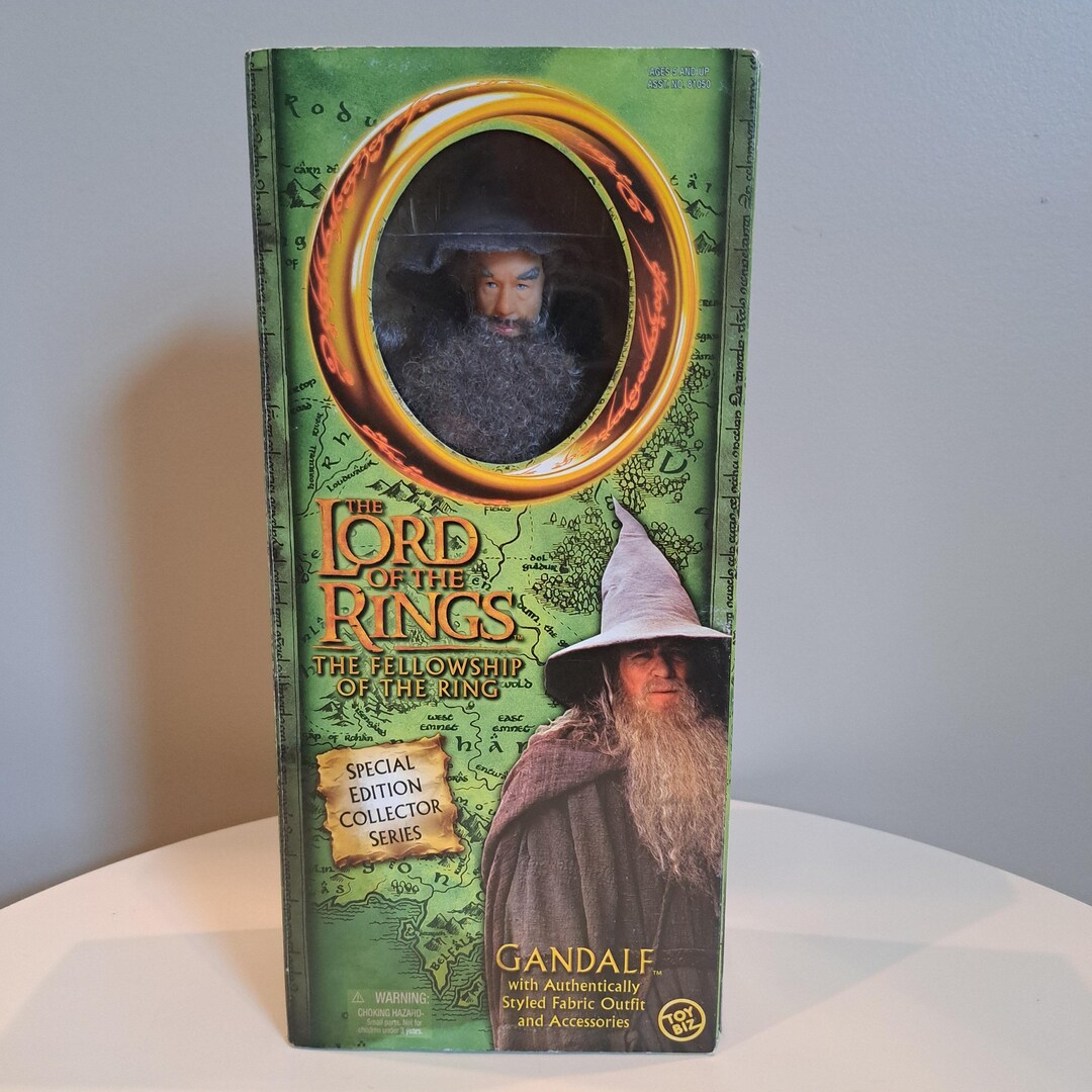 Vintage Gandalf Special Edition Toy Biz Lord of the Rings Fellowship ...