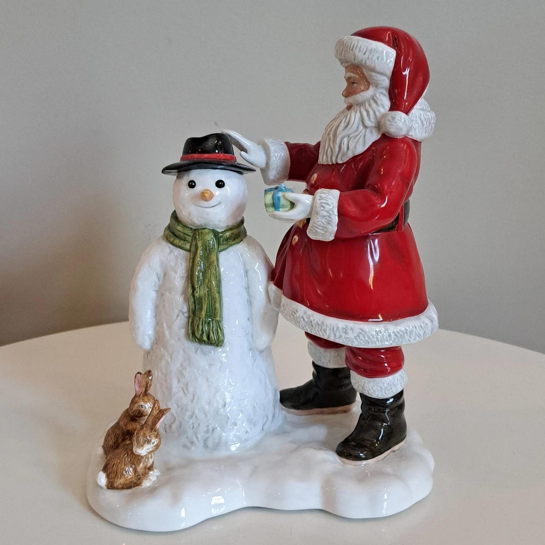 Vintage Royal Doulton Santa's Snow Buddy HN5922 Father Christmas Royal ...