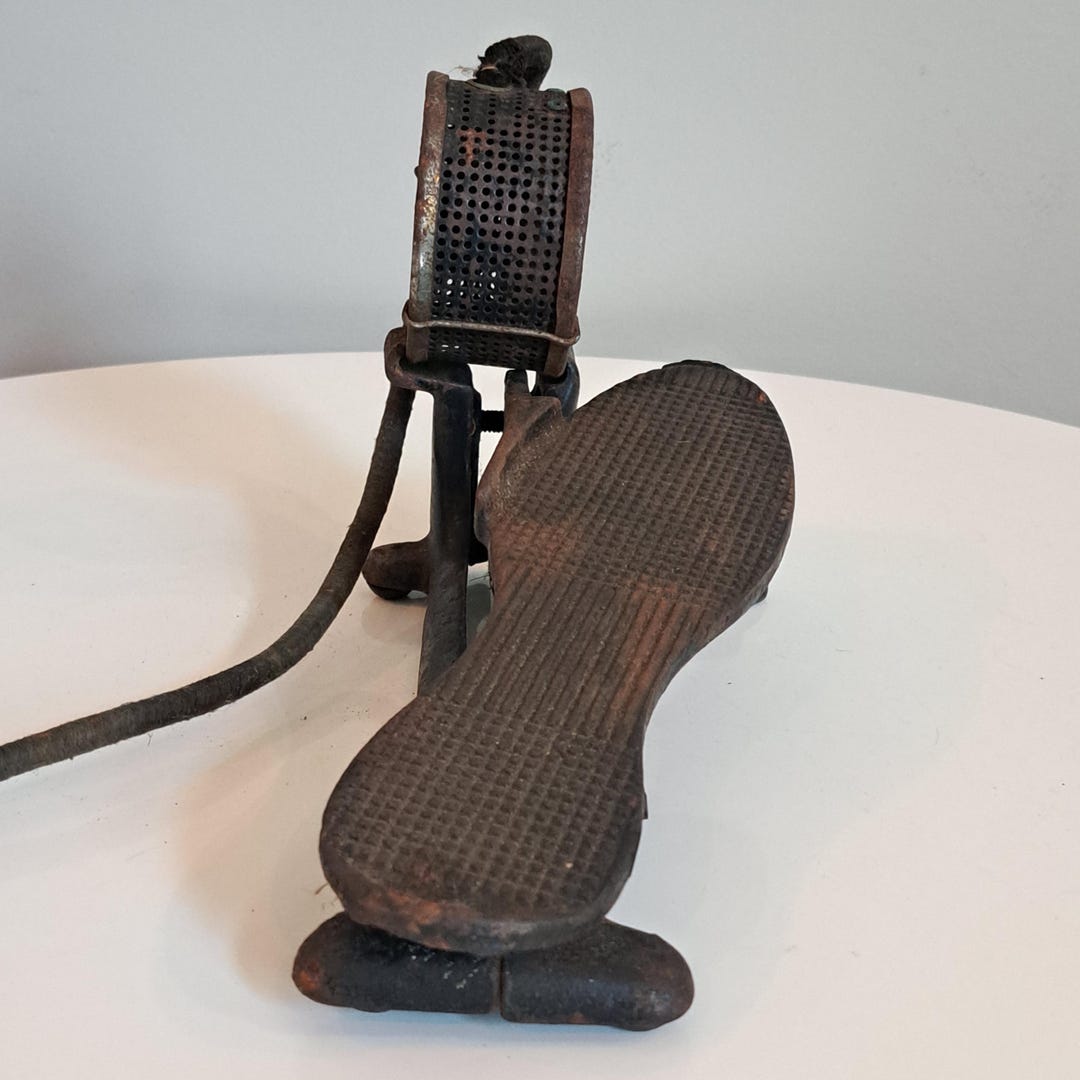 Vintage Cast Iron Speed Control Foot Pedal - Etsy