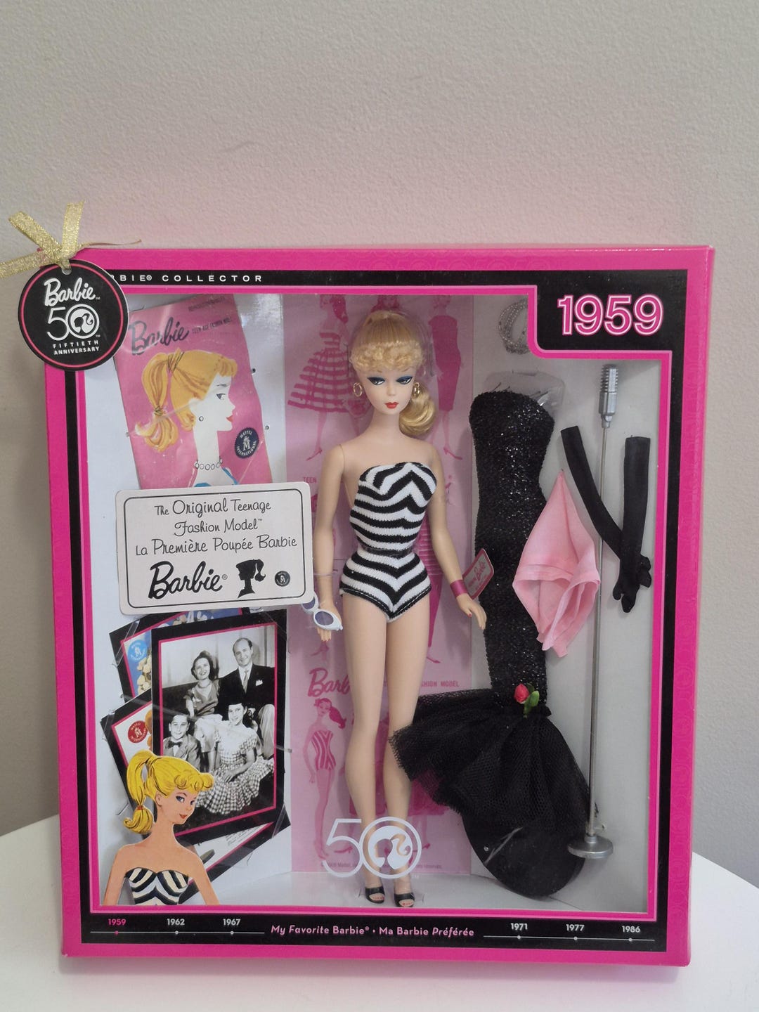 Vintage 1959 Barbie Reproduction My Favorite Barbie N4974 the Original ...