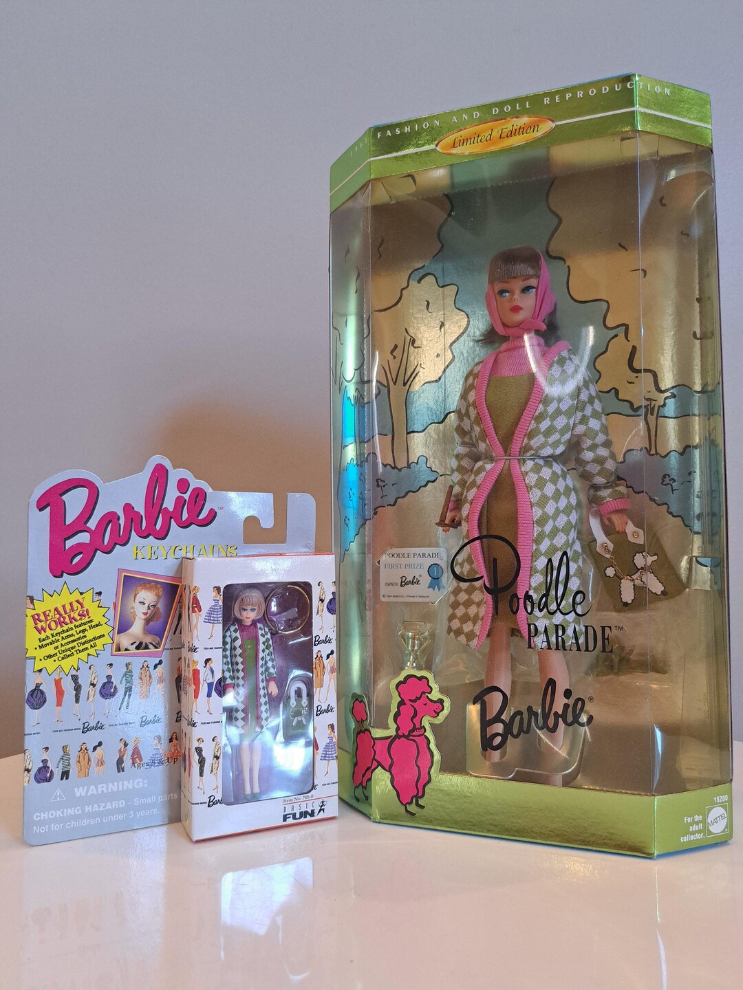 Vintage 1996 Poodle Parade Barbie Limited Edition 1965 Barbie ...
