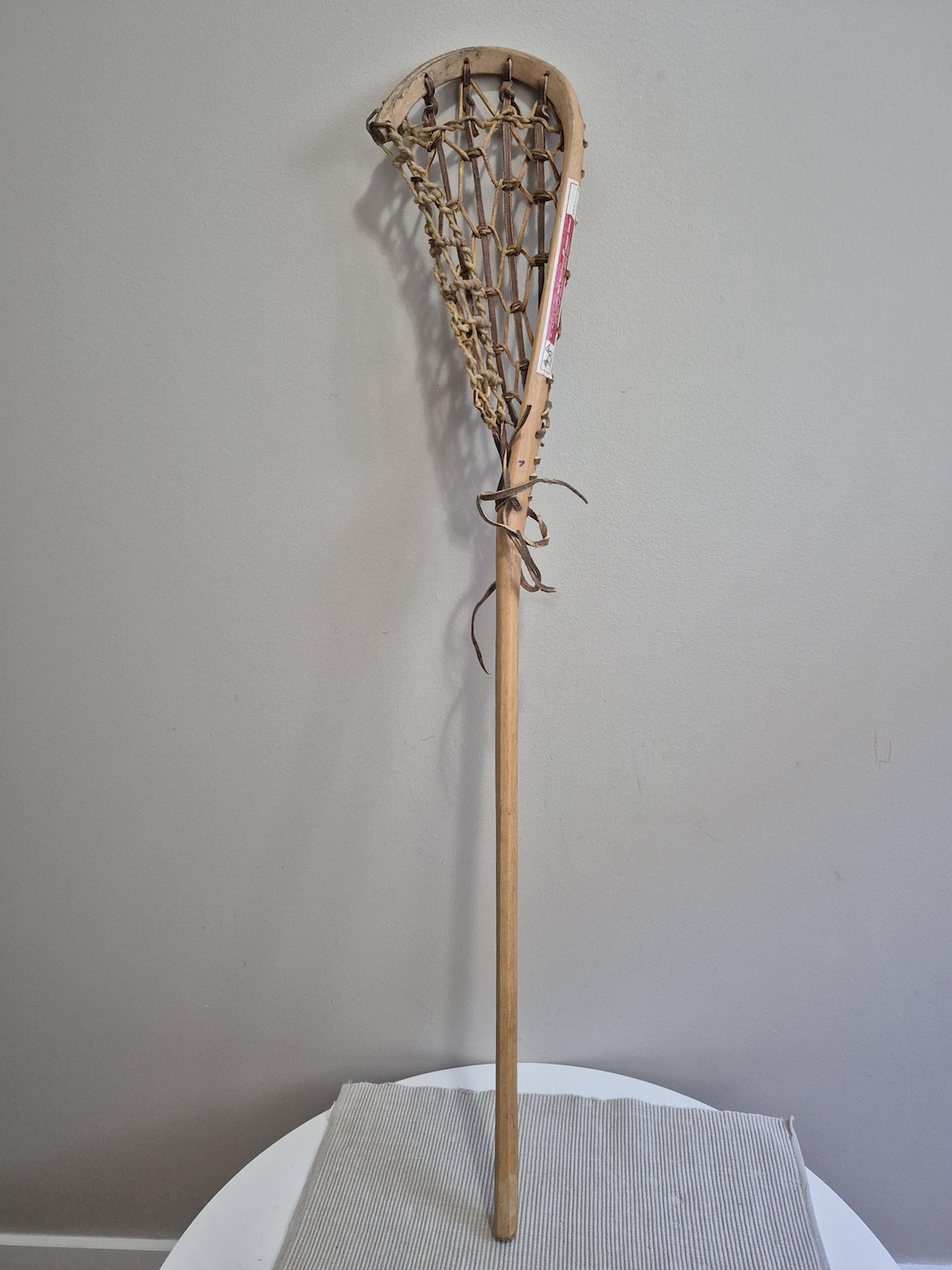 Vintage Wooden Mohawk Lacrosse Stick Vintage Pee Wee Wooden Lacrosse ...