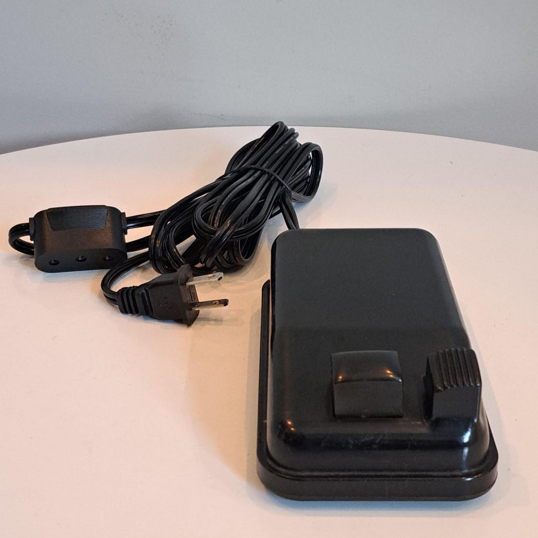 Vintage OEM Singer Foot Pedal Speed Controller Simanco 194584 With ...