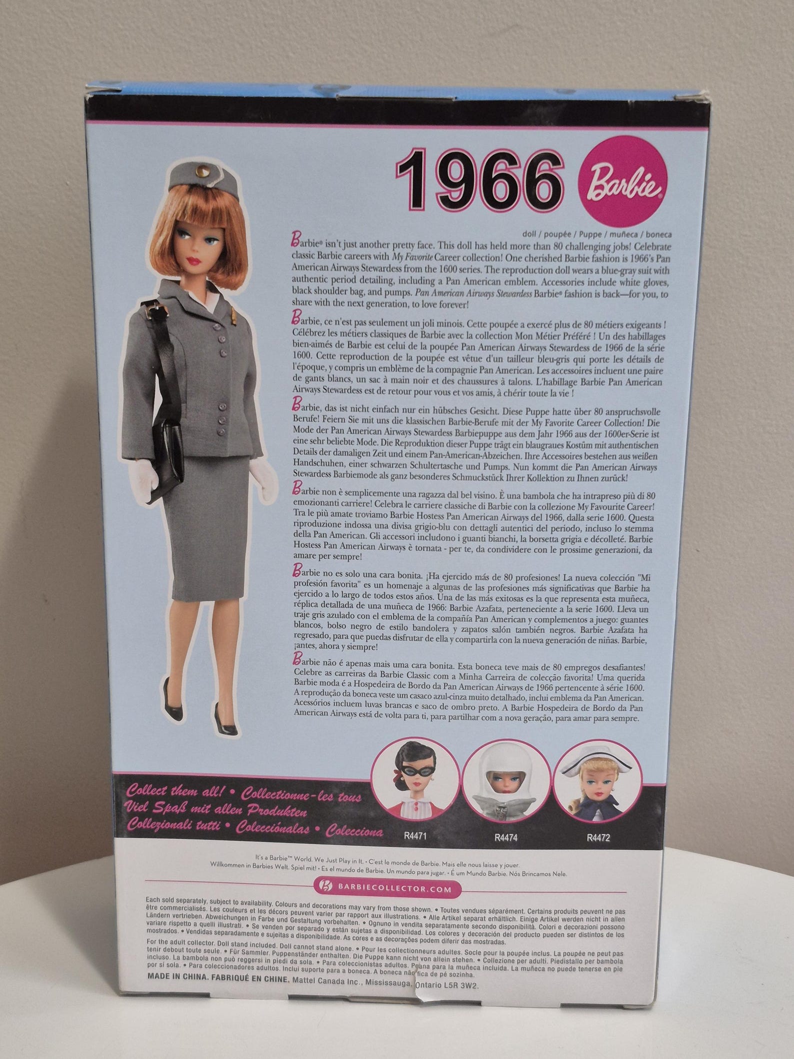 Vintage Mattel Barbie My Favorite Career Pan American Airways ...