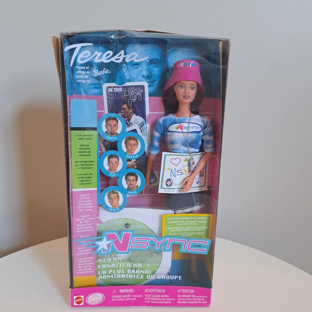 Vintage Nsync Barbie Teresa Barbie 50536 - Etsy