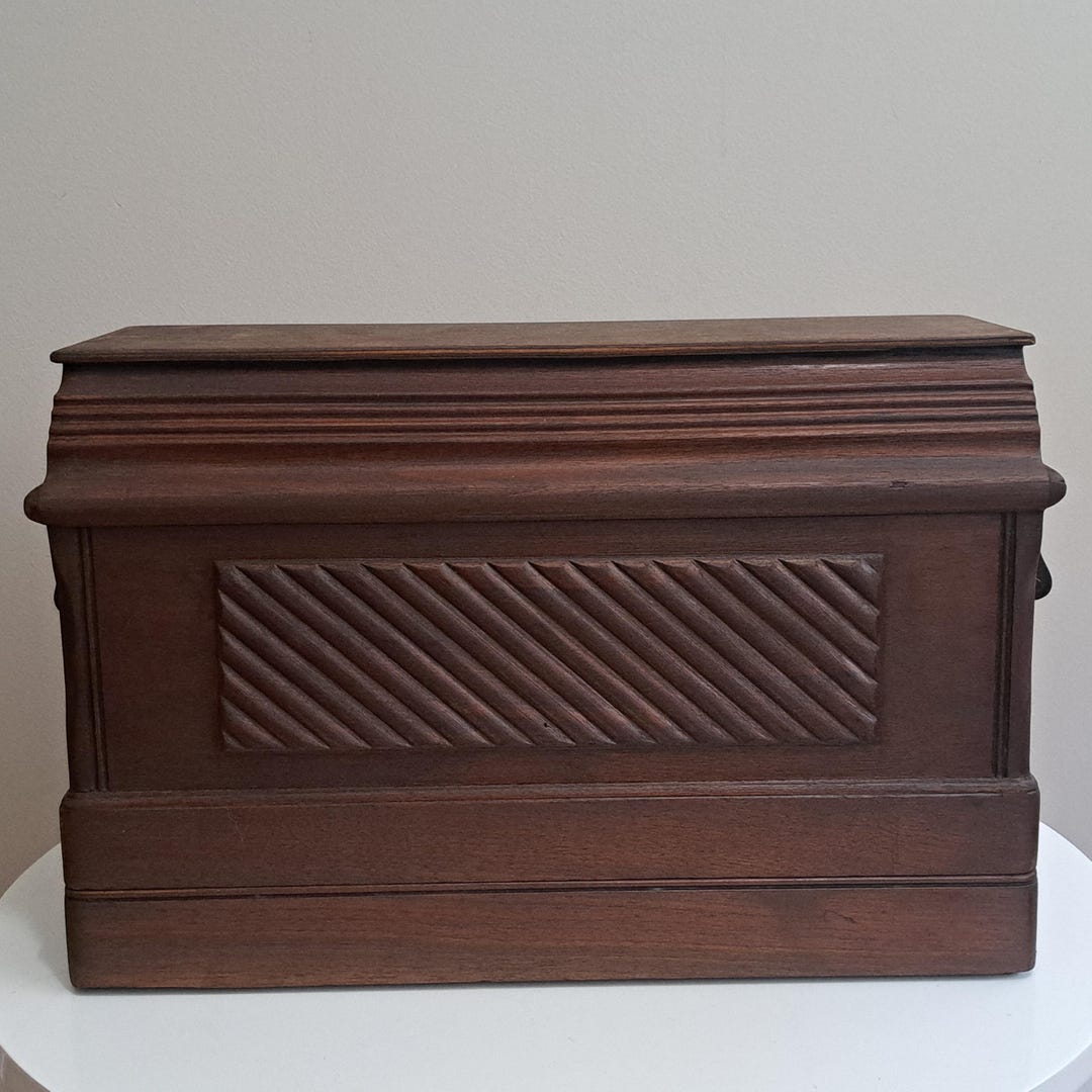 Vintage Singer Model 28 Coffin Box Singer Model 128 Coffin Box - Etsy