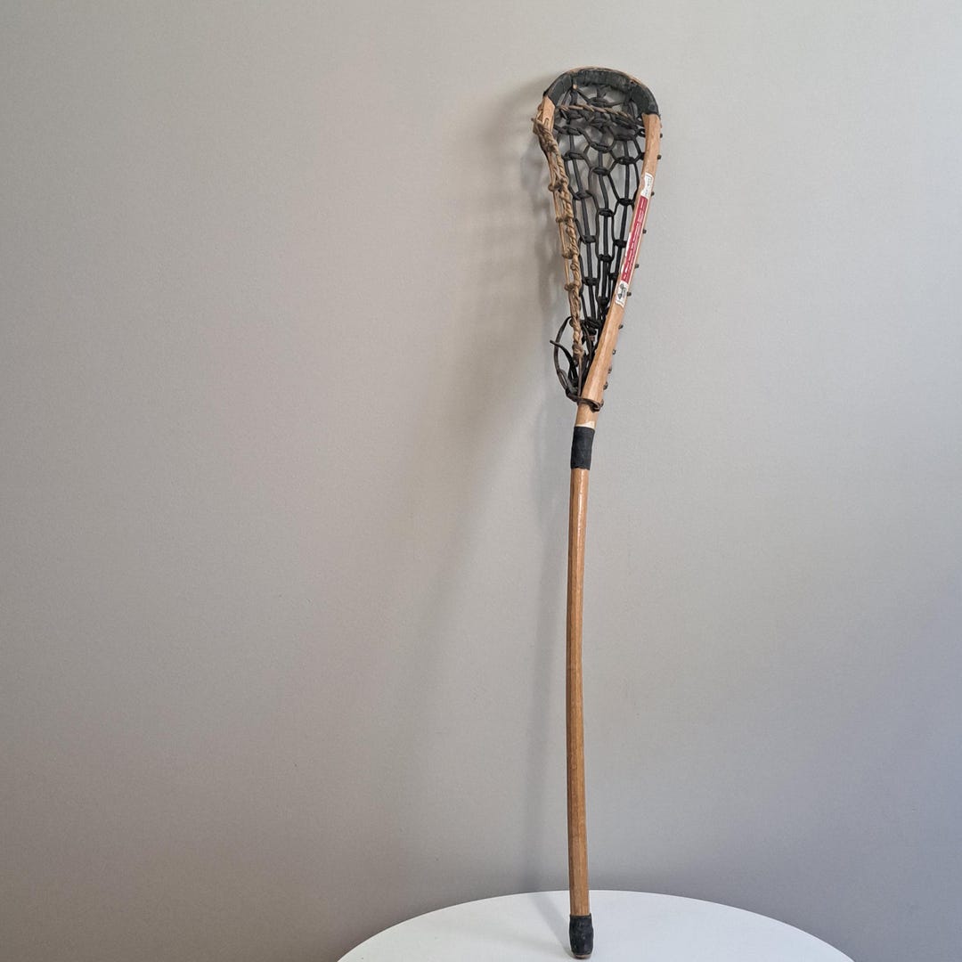 Vintage Wooden Lacrosse Stick 40.5" Mohawk Pee Wee Lacrosse Stick - Etsy