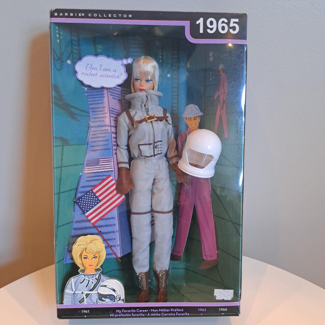 Mattel My Favorite Career Miss Astronaut Barbie R4474 Barbie Vintage ...