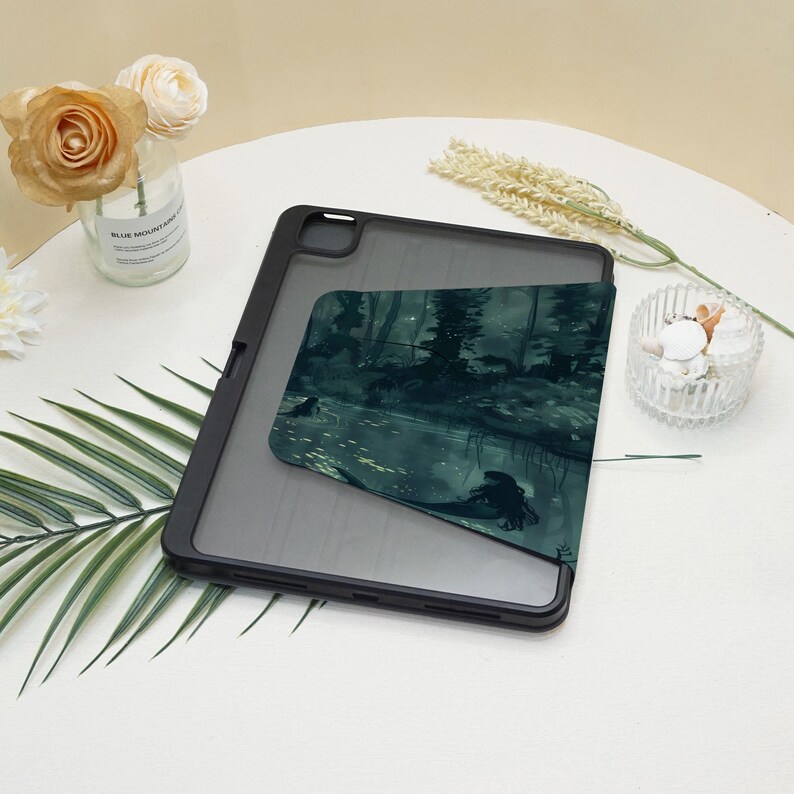 Mermaids Book Cover 360 Degree Rotating iPad Case,ipad Case With Pen ...