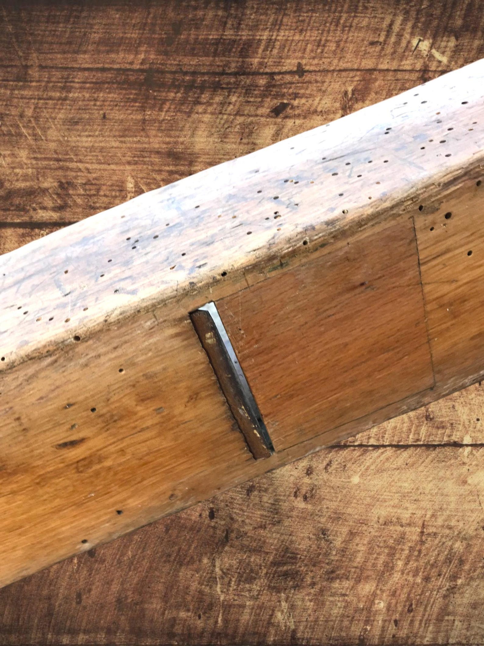 Amazing Huge 25.29 Inches Vintage Hand Slicer Coffin Plane for Wood ...
