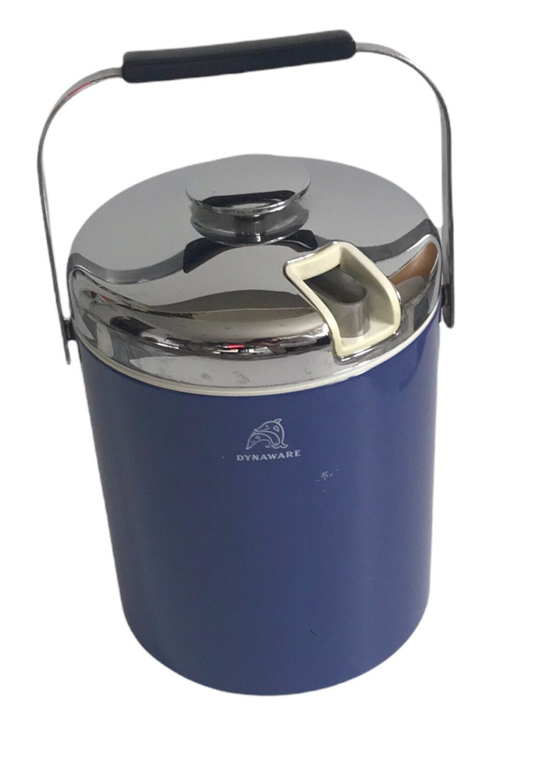 Dynaware Ice Bucket Ice Cube Container Space Age 1970 Ice Bucket With Lid and Ice Tongs Design ...