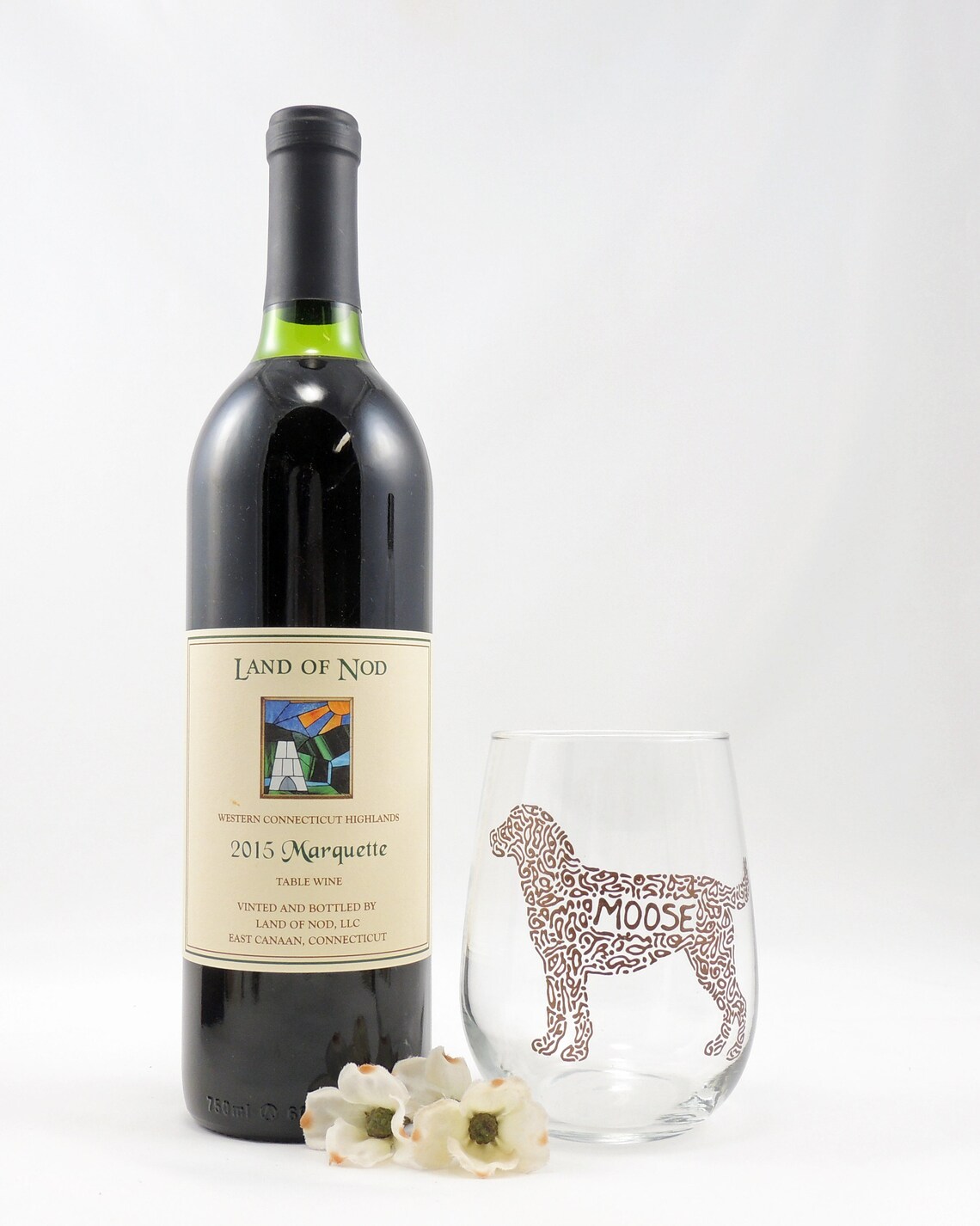 Chocolate Lab Wine Glass / Labrador Retriever Personalized - Etsy