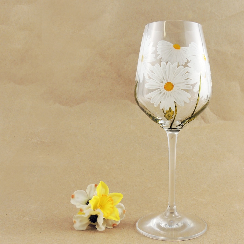 Spring Wine Glasses - Etsy