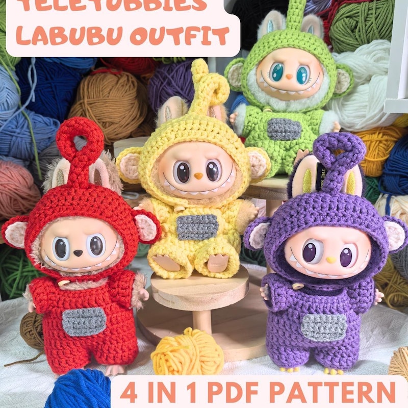 Labubu Stitch Pattern - Etsy