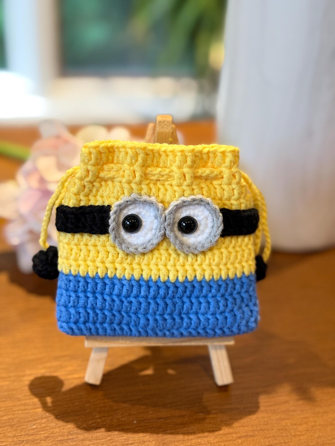Crochet Minion Bag or Cherry Bag – Coin Purse, AirPod Bag, Mini Pouch ...