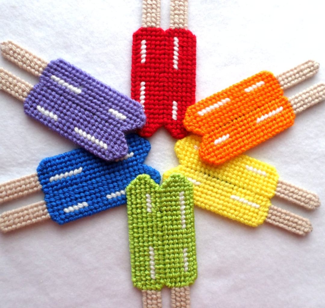 Ice Pop Refrigerator Magnet Set - Etsy