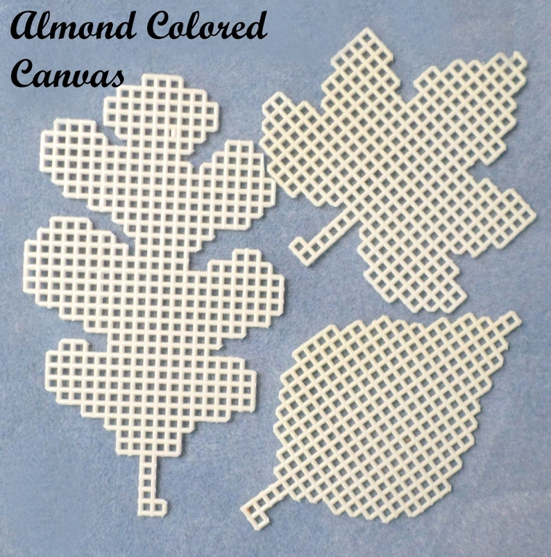 Pre-cut Leaf Plastic Canvas Shapes - Etsy