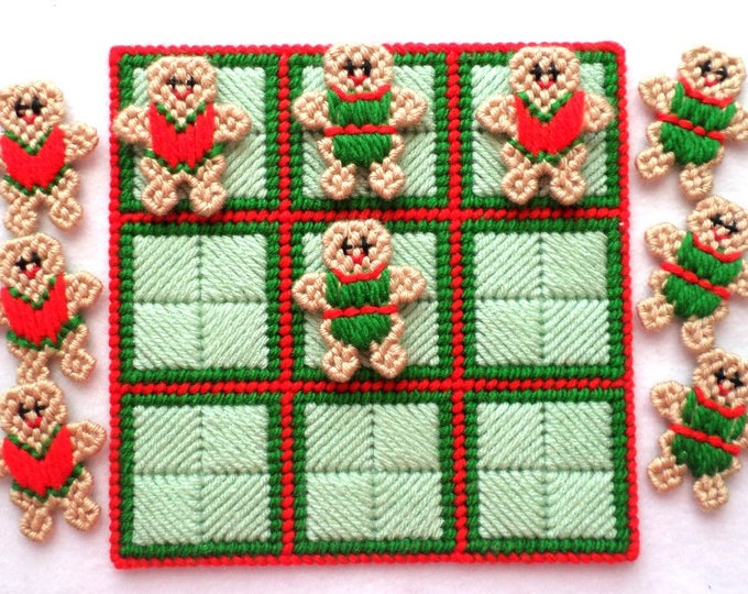 Tic-tac-toe Game - Gingerbread - Etsy