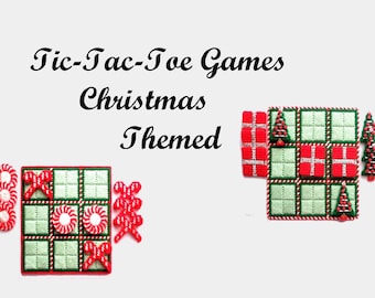 Christmas, Christmas Tic Tac Toe, Tic Tac Toe, Stone Tic Tac Toe ...