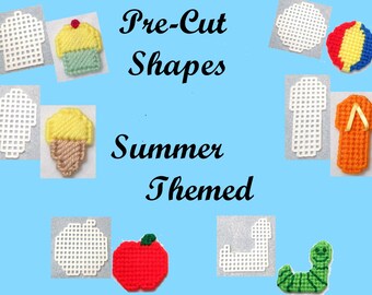Plastic Canvas Pre Cut Shapes - Etsy