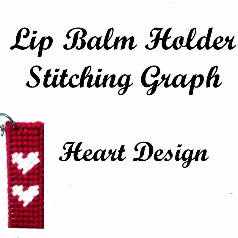 Heart Pattern Lip Balm - Etsy
