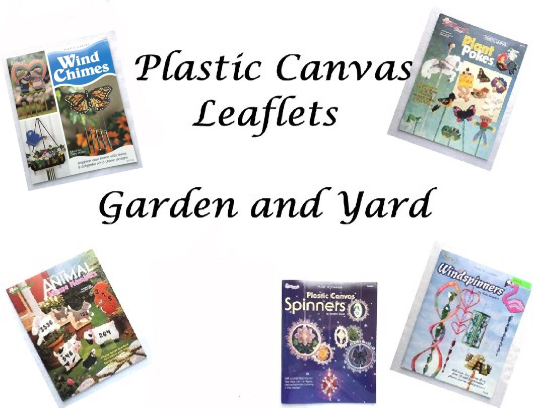 Plastic Canvas Leaflets Garden and Yard Items - Etsy