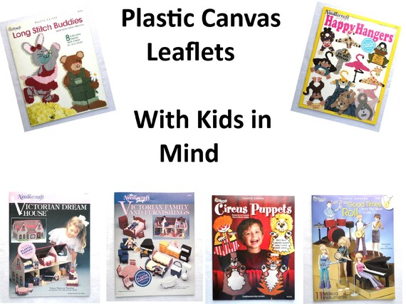 Plastic Canvas Leaflets With Kids in Mind | Etsy