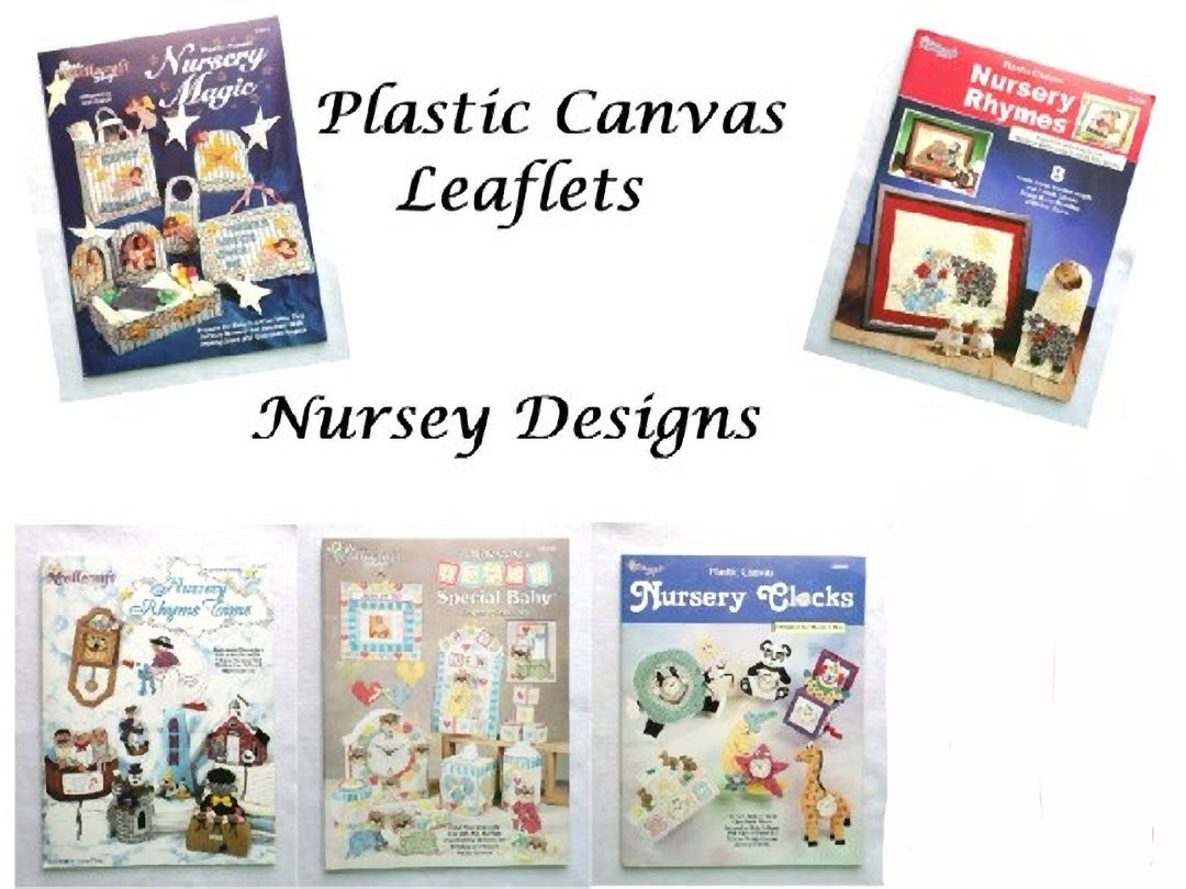Plastic Canvas Leaflets Nursery Designs - Etsy