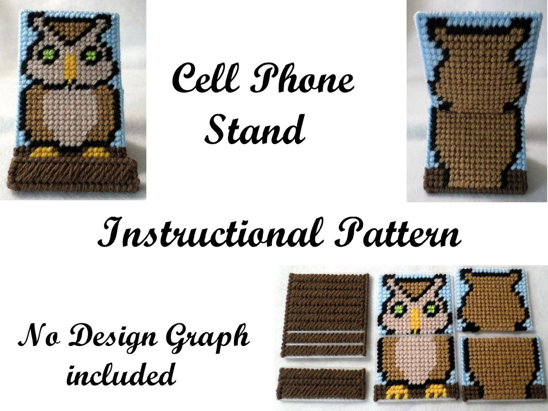 Cell Phone Stand Instructions Pattern - Etsy