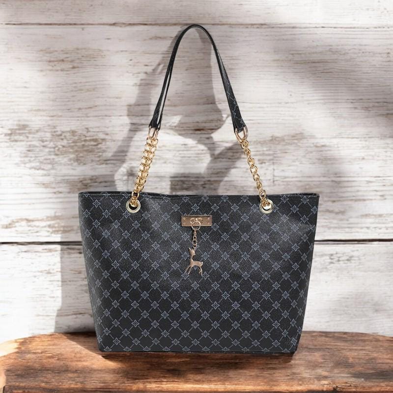 Women’s Luxury Tote Bag | Fashion Print Shoulder Handbag & Shopping ...
