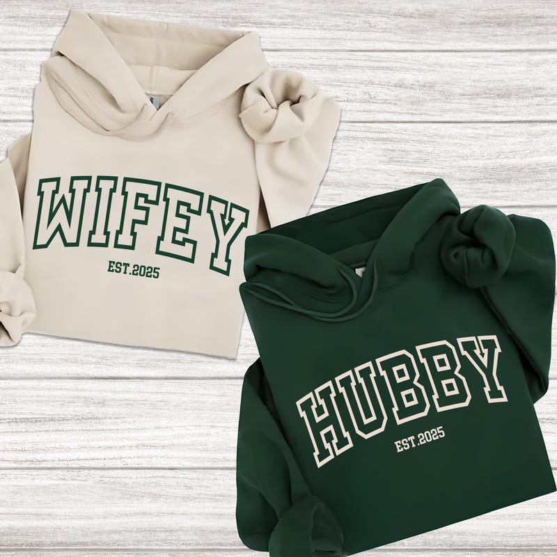 Wifey Black Hoodie - Etsy