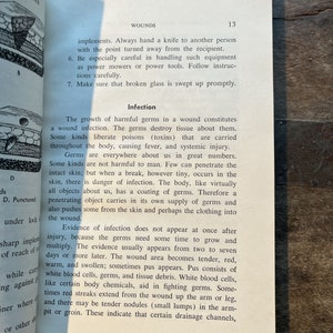 Vintage American National Red Cross First Aid Book - Etsy