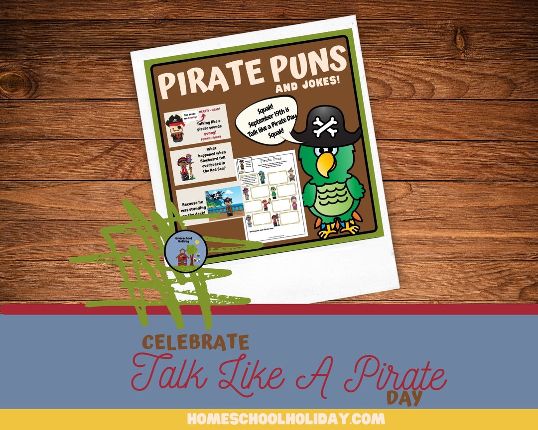 Celebrate Talk Like A Pirate Day September 19th With This Lesson on ...