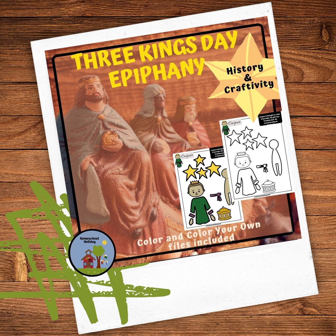 Feast of the Epiphany Activities - Homeschool Printable Curriculum - Etsy