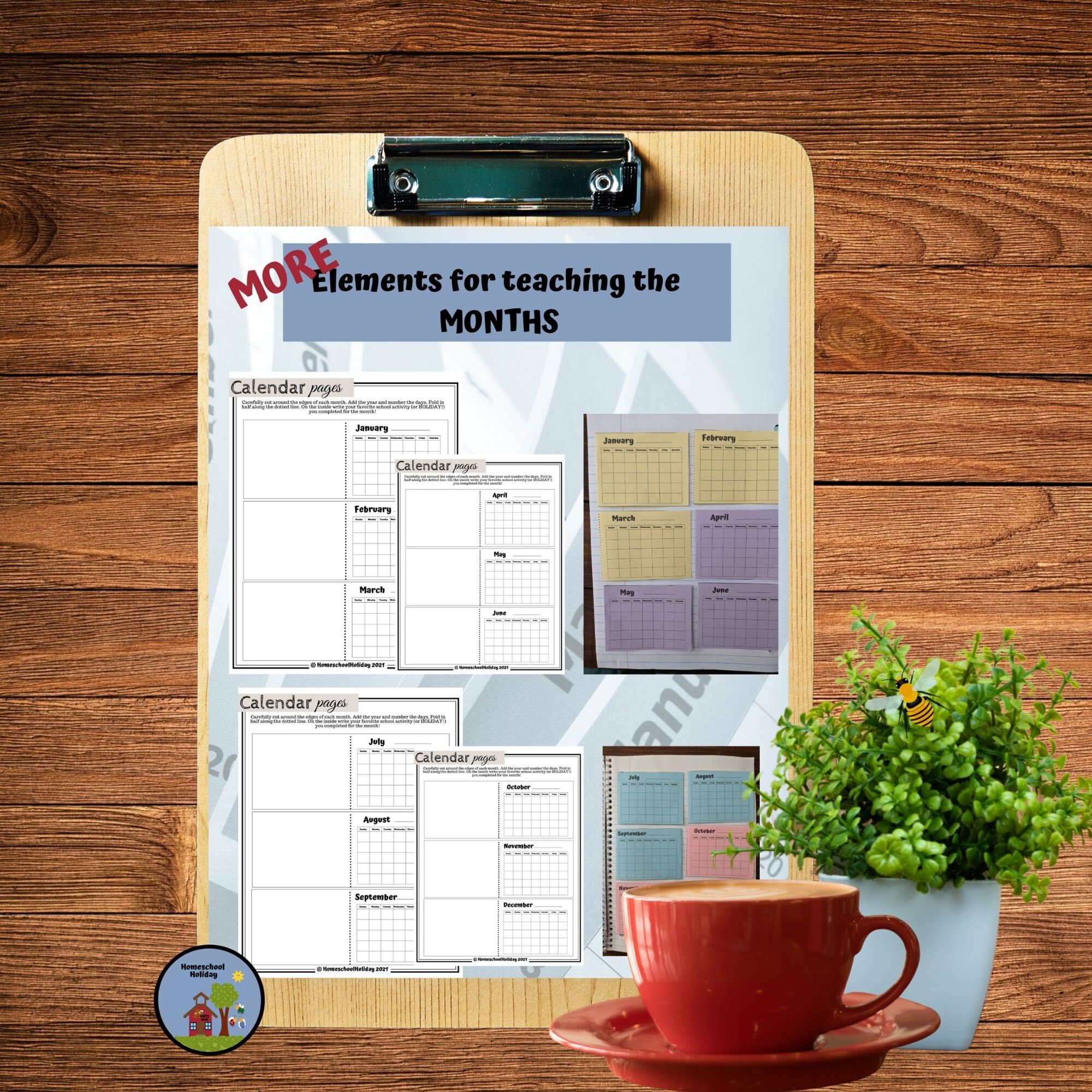 Lapbook for Seasons of the Year With Craft - Homeschool Curriculum - Etsy