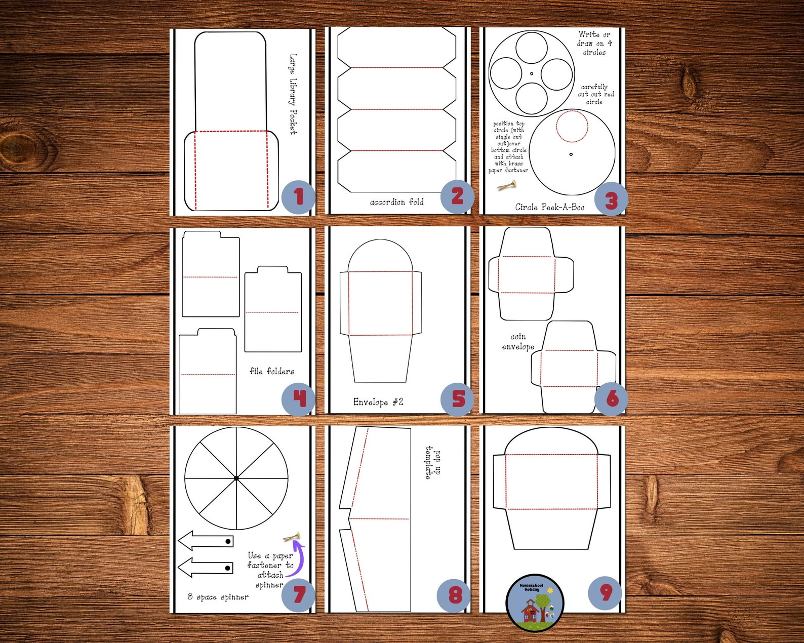 Interactive Notebook & Lapbook Template Pack- Homeschool Curriculum - Etsy