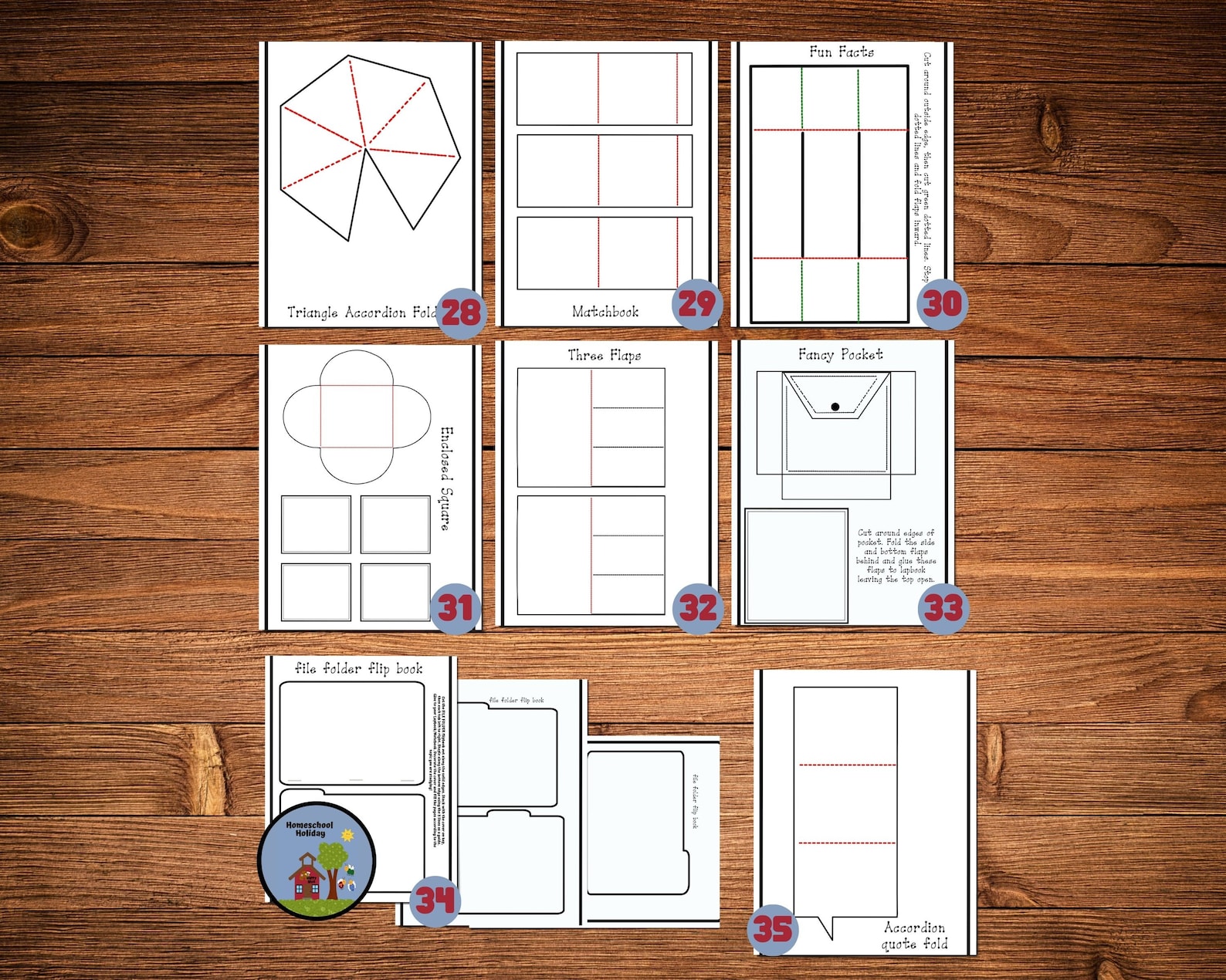 Interactive Notebook & Lapbook Template Pack- Homeschool Curriculum - Etsy