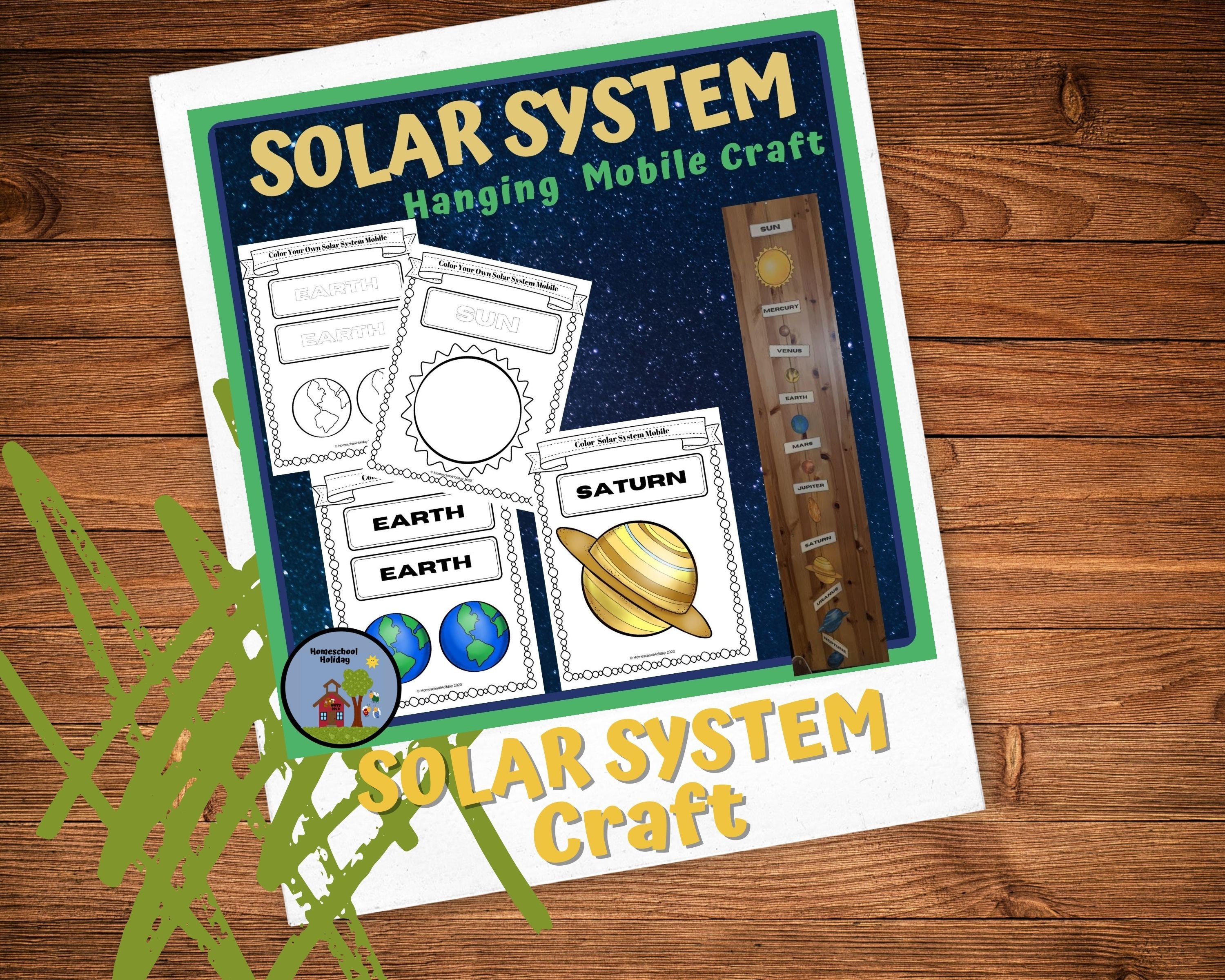 Printable Solar System Mobile