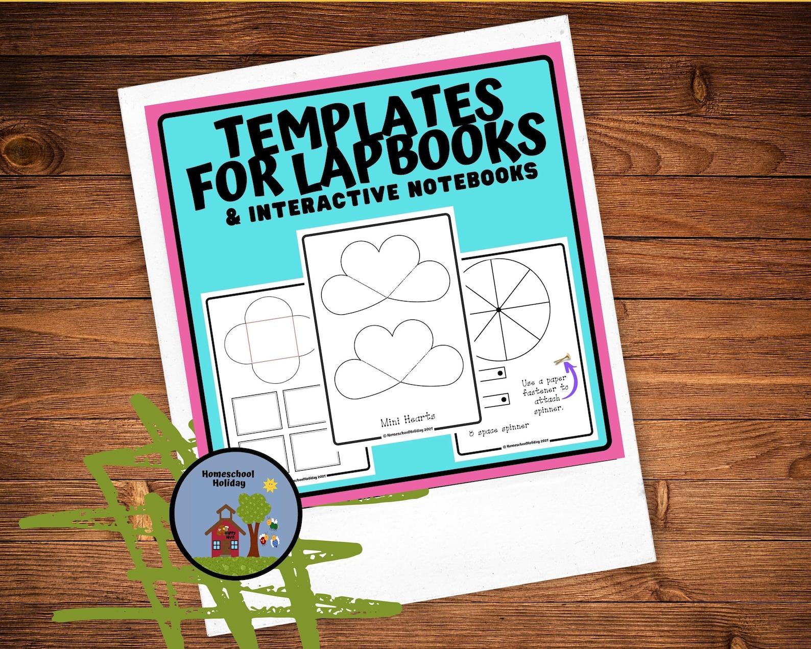 Interactive Notebook & Lapbook Template Pack- Homeschool Curriculum - Etsy