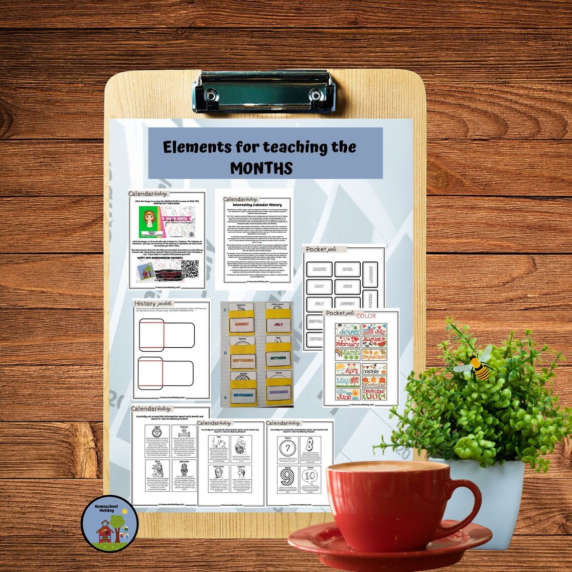 Lapbook for Seasons of the Year With Craft - Homeschool Curriculum - Etsy