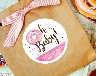 Baby Shower Stickers Candy Cone Label So Sweet of You to Come Stickers ...