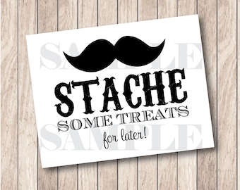 Mustache Sign | Etsy