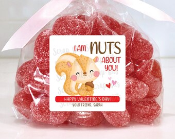 Squirrel Tags Round Gift Tags Set of 10 - Etsy