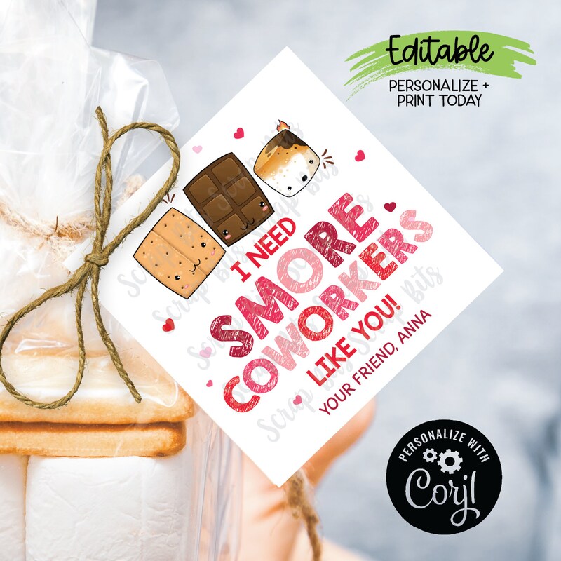 Printable Valentine Tags - Etsy