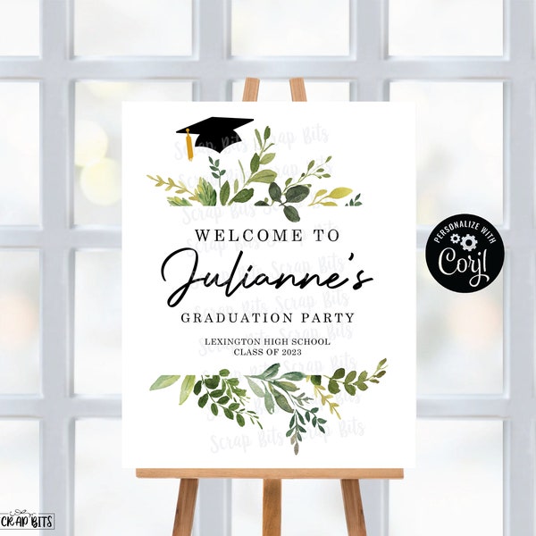 Welcome to Graduation Party Signs - Etsy